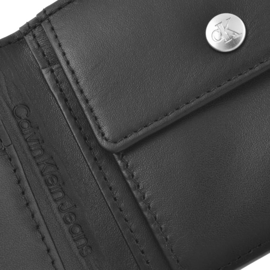 Calvin Klein Jeans Monogram Bifold Wallet Black Mainline Menswear Australia